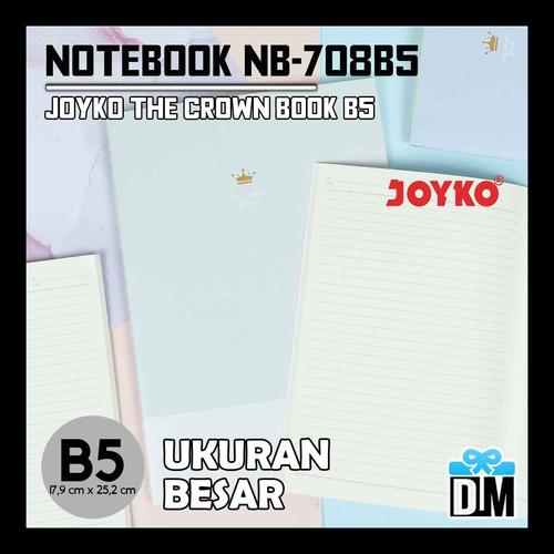 Jual Buku Tulis Sekolah A5/B5 Crown Book Joyko Campus Kampus Catatan Lucu - B5-Random - Kota ...