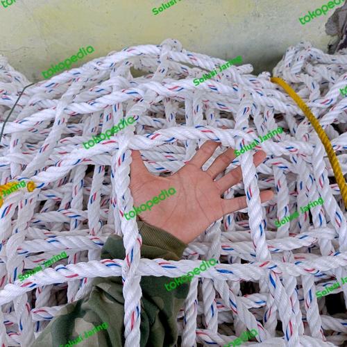 Jual Jaring PPD jembatan climbing cargo pengaman safety net lubang 10 ...