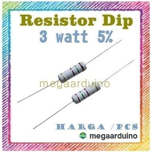 Jual Resistor Dip 100R 100 ohm 3W 100 R 3 watt 5% - Kota Semarang ...