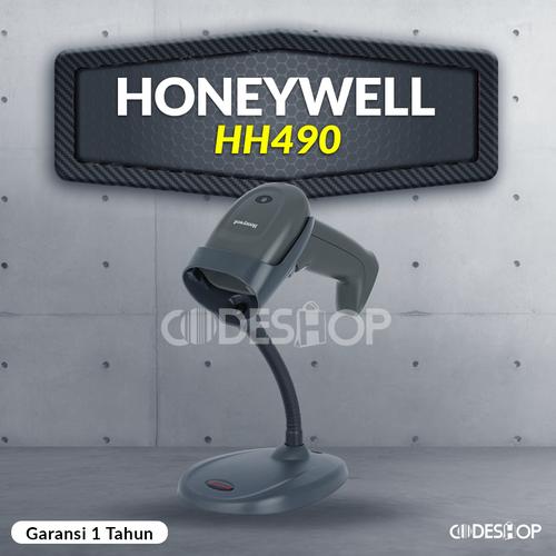 Jual Scanner Barcode Honeywell HH490 Interface USB + Stand Imager 1D ...