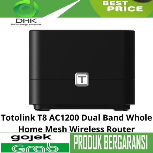 Jual Totolink T8 AC1200 Dual Band Whole Home Mesh Wireless Router ...