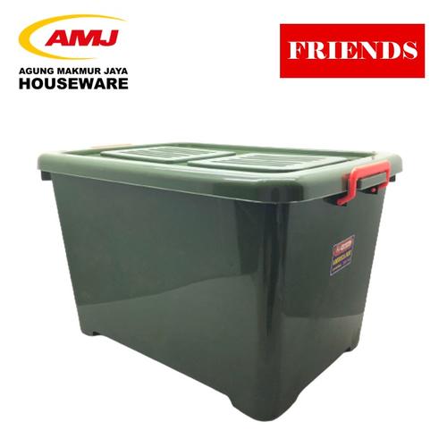 Jual CONTAINER PLASTIK / TEMPAT PENYIMPANAN / AMERIKA BOX 8686 FRIEND ...