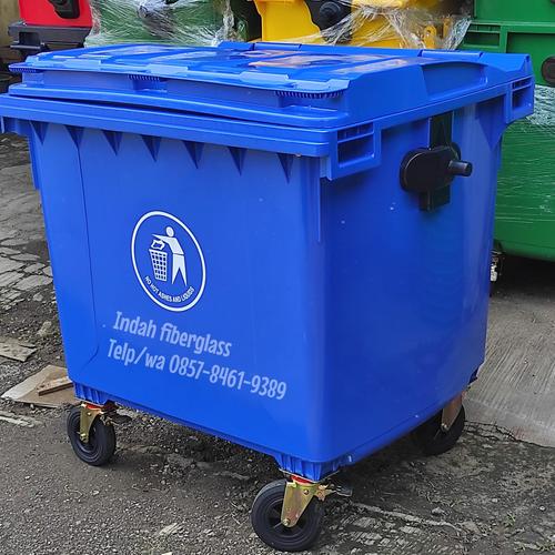 Jual TEMPAT SAMPAH BESAR 1100 LITER PLASTIK HDPE - Kota Bogor - Indah fiberglass | Tokopedia