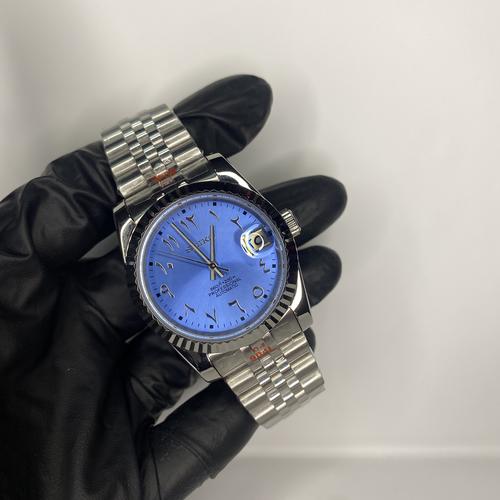 Jual Jam Tangan Seiko Mod Datejust Arabic Dates Automatic Watch NH35 ...