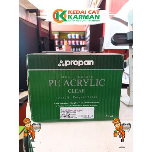 Jual PROPAN PU 91 ACRYLIC EXTERIOR 2K ( 1 LITER ) - CLEAR GLOSS - Kab ...