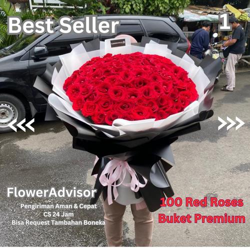 Jual FlowerAdvisor - Classic Red - Bunga Mawar - 9 Tangkai - Jakarta Barat - FlowerAdvisor ...