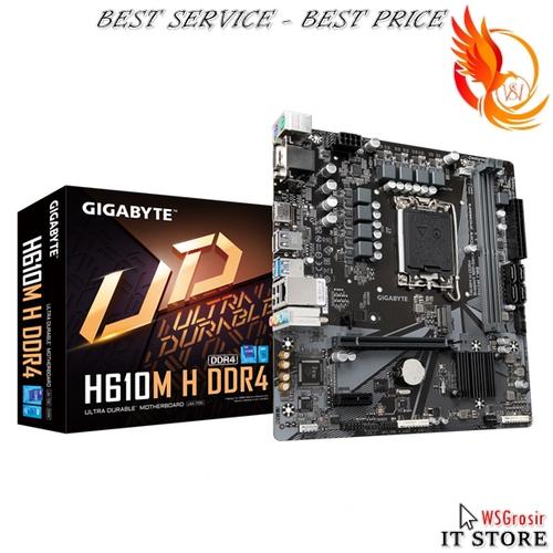 Jual Motherboard Gigabyte H610M H LGA1700 Intel H610 M H DDR4 VGA HDMI ...