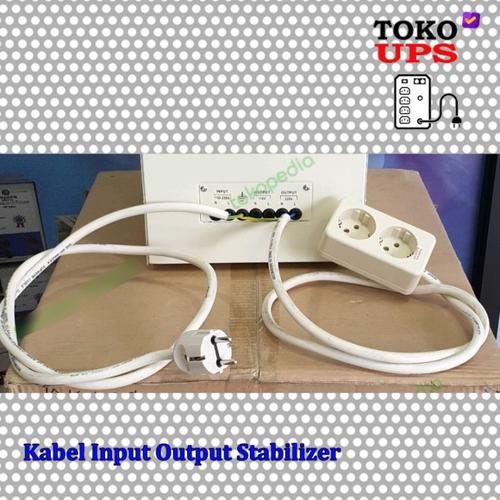 Jual Kabel Input Output stabilizer isi 3 kabel 2x2 meter - Jakarta ...