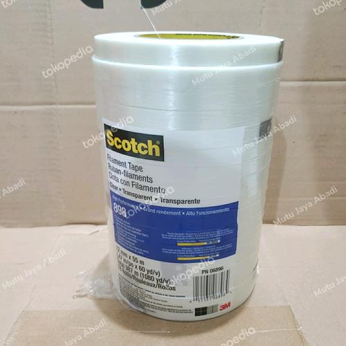 Jual Scotch Filament 898 Tape Ruban 3M 12mm x 55meter - Jakarta Pusat ...
