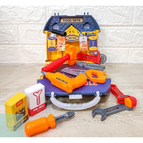 Jual Mainan Anak Tools Set Villa Playhouse Tas Tukang Tukangan 679-108 ...
