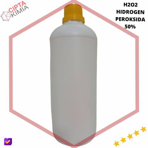 Jual (GOJEK/GRAB) H2O2 / Hidrogen Peroksida 50% 1 LITER - Kab ...