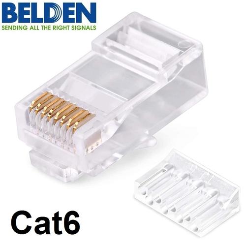 Jual Belden Konektor RJ45 Cat6 Modular plug - Jakarta Barat - Drutech ...