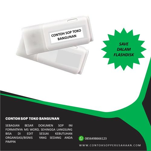 Jual CONTOH SOP TOKO BANGUNAN - Kota Batu - bikin sop | Tokopedia