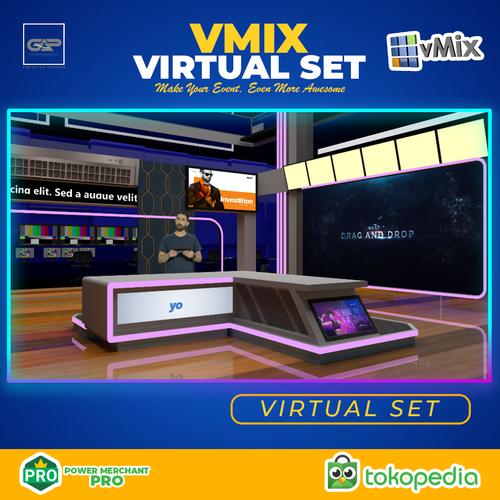 Jual vMix Virtual Set - Stage 64 - Kota Samarinda - GAP Creative Design | Tokopedia