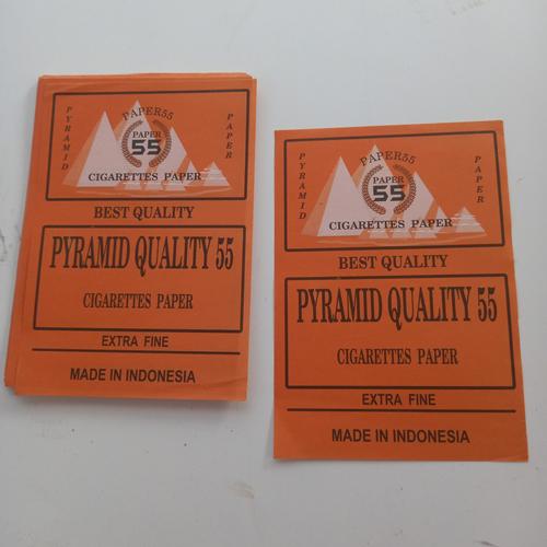 Jual kertas sigaret jadul papir Pyramid 55 - Kota Salatiga - Omah Buku ...