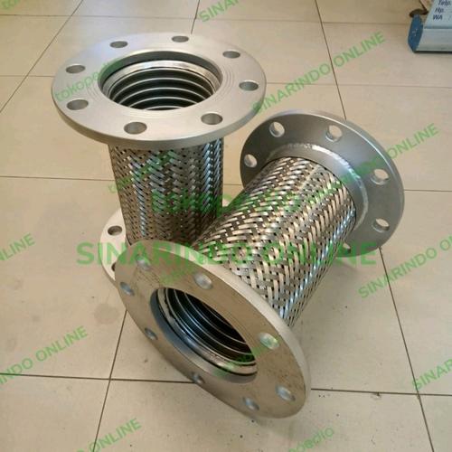 Jual flexible hose joint stainless stell 6 inch Dn 150 x 30 cm jis 10k ...
