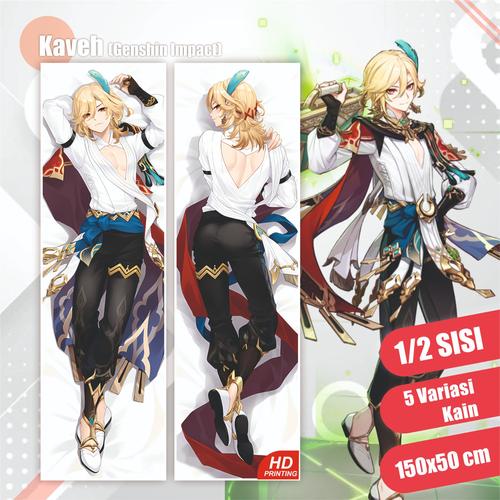Jual Dakimakura Kaveh Genshin Impact 150x50 cm (Cover Only) - 2 Way ...