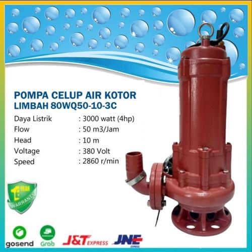 Jual Submersible Water Pump 3inch Sewage Pump Pompa Celup Air Kotor 3 ...