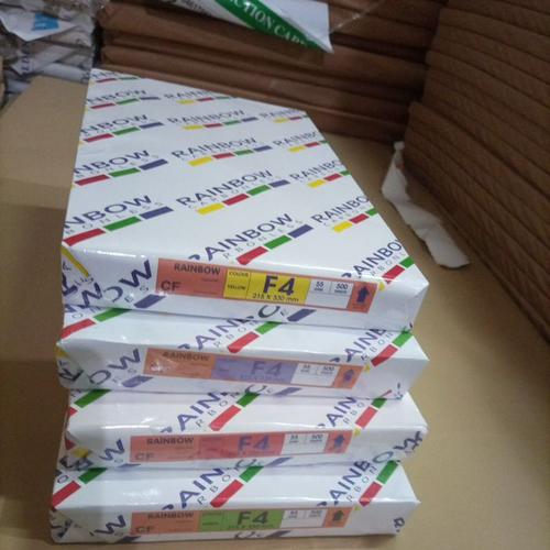 Jual kertas nota ncr folio Rainbow top , middle , bottom 1Rim - F4 ...