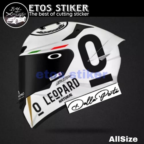 Jual Stiker Helm Leopard Cutting sticker helm full face all size ...