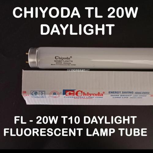 Jual Lampu TLD 20W Watt Chiyoda FL 20Watt FL 20 Watt 6500K Putih Fluorescent Neon 60cm - Kota ...