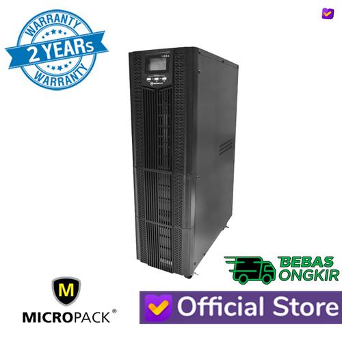 Promo UPS Micropack MFU-6KVA 6000VA 6000W UPS True Online - Unit Cicil ...