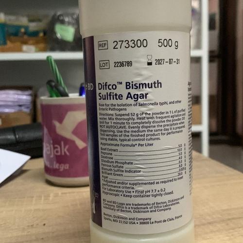 Jual Difco Bismuth Sulfite Agar - Kota Surabaya - UD. REJEKI BERKAH ...