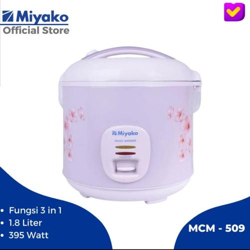 Jual MIYAKO : MCM509 MAGIC COM / RICE COOKER 3 IN 1 1,8 LITER MCM 509 ...