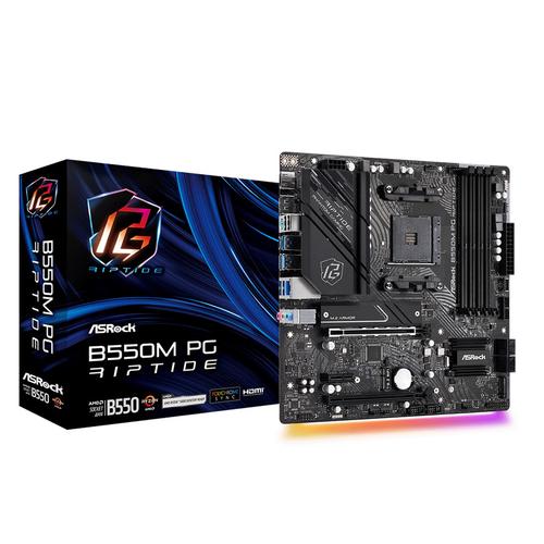 Jual Motherboard ASRock B550M PG Riptide - micro ATX, AM4, B550, DDR4 ...