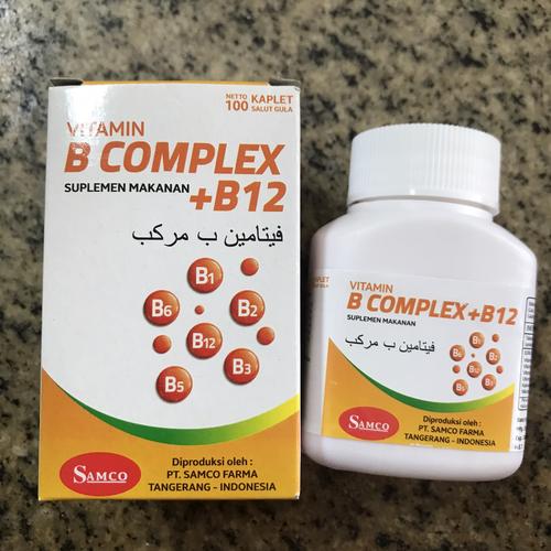 Jual Vitamin B complex + B12 100kaplet - Jakarta Utara - MySRM | Tokopedia