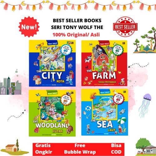 Jual BUKU SERI TONY WOLF THE CITY, FARM, SEA, WOODLAND - WOODLAN - Kota ...