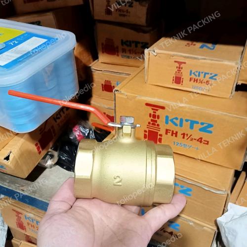 Jual Ball valve Kitz Kuningan Drat 2" inch / Stop Kran Kuningan Kitz - Jakarta Barat - VILLA ...
