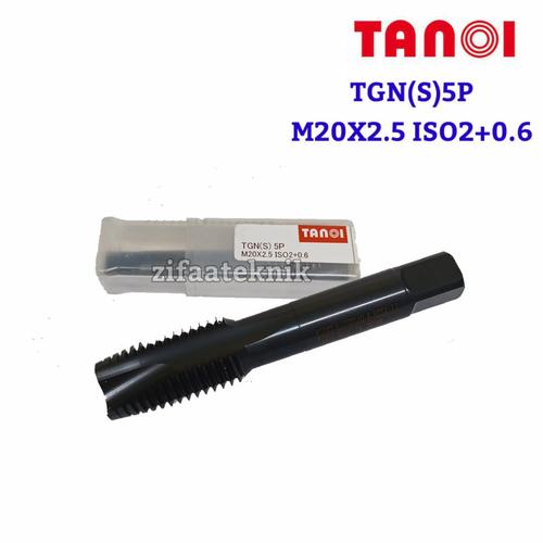 Jual TAP MESIN TANOI PO Lurus TGN(S)5P M20X2,5 ISO2+0,6 Hitam Original % - Jakarta Barat - Zifaa ...