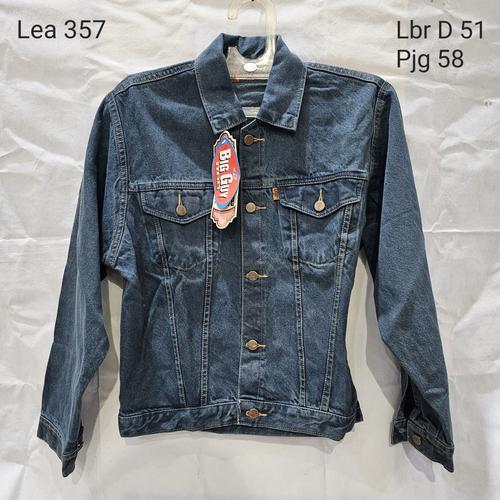 Jual jaket jeans pria denim biru wanita jangkis murah obral merk - Kota ...