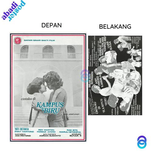 Jual poster lawas film cinta ku di kampus biru, yati octavia roy marten ...