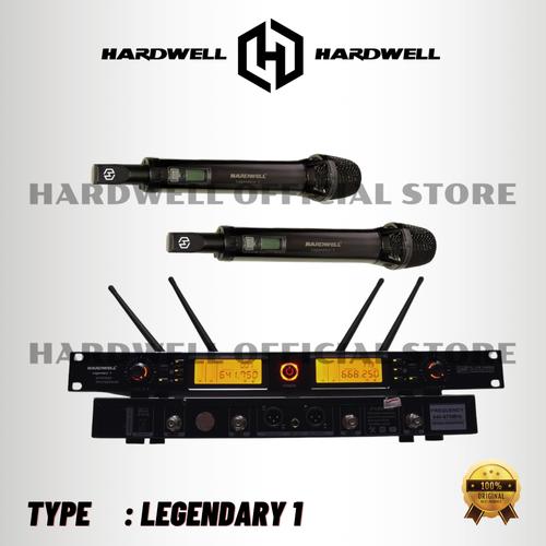 Jual Mic Wireless Hardwell LEGENDARY 1 Original Microphone Wireless ...