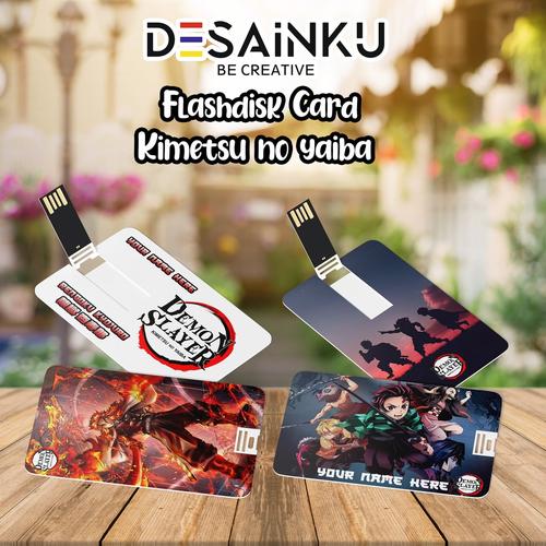 Jual Flasdisk card KIMETSU NO YAIBA / Flashdisk custom / Flashdisk Card ...