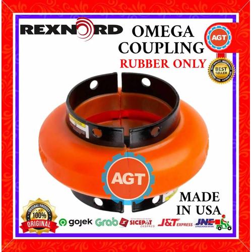 Jual OMEGA COUPLING - REXNORD TYPE E60 RUBBER/ELEMENT ONLY WITHOUT HUB ...