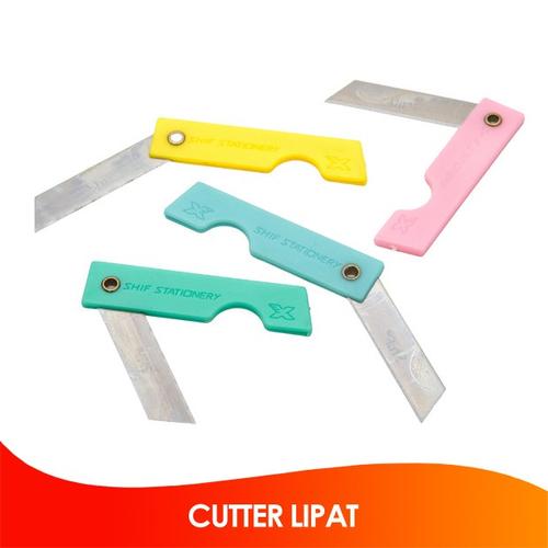 Jual Cutter Lipat Silet Kater Pisau Saku Mini / Folding Knife / Pisau ...