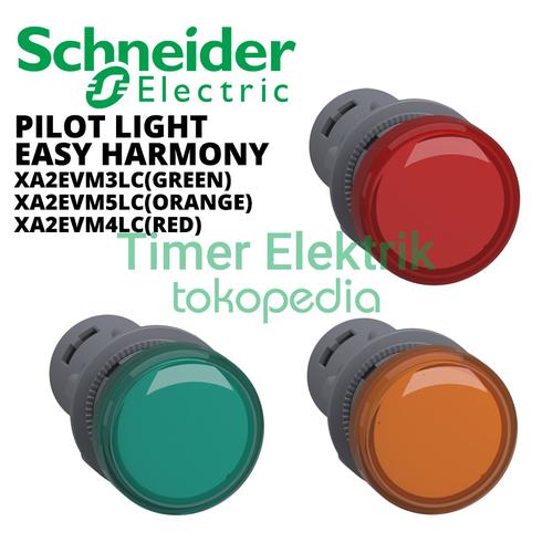 Jual Schenider Pilot Light 220V AC - XA2EVM3LC,XA2EVM5LC, XA2EVM4LC ...