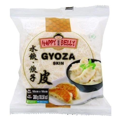 Jual Happy Belly Frozen Gyoza Skin / Kulit Pangsit / Dumpling 300 Gr ...