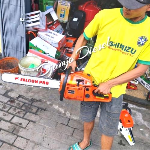 Jual Chainsaw Falcon Pro EVO 5800 M bar baja 22 inch - Kota Pontianak ...