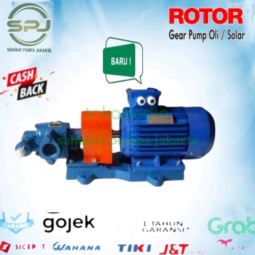 Jual Pompa ROTOR RX55 1.5KW 220V 2HP pompa transfer cairan kental gear ...