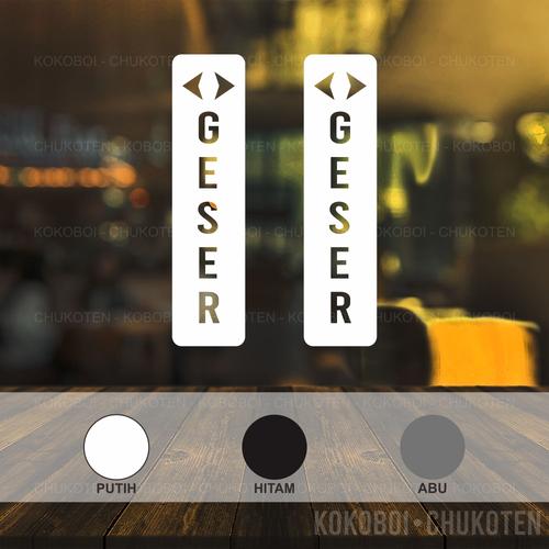 Jual Stiker Pintu Geser Persegi Kaca Cafe Resto Kantor Sign Cutting ...