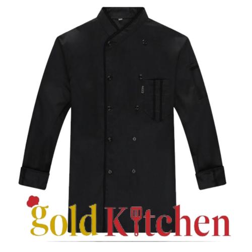 Promo Seragam Chef Baju Koki Kemeja Koki Lengan Panjang Unisex - FULL ...