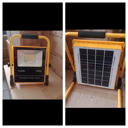 Jual lampu led portable solar sel panel surya 50w 50 watt usb matahari ...