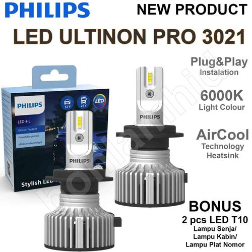 Promo Lampu LED BRIO, NEW BRIO Philips Ultinon PRO3021 H4 Hi/Lo ...
