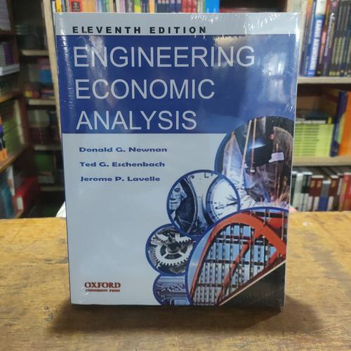 Jual BUKU ENGINEERING ECONOMICS ANALYSIS ELEVENTH EDITION (DONALD G.NEWNAN) - Kota Bandung ...