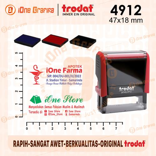 Jual Stempel TRODAT FREE DESAIN 4912 - Kota Samarinda - ione grafika | Tokopedia