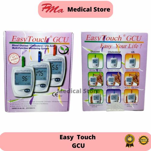 Jual Alat Easy Touch GCU Cek Gula Darah Kolestrol Asam Urat - Kab ...
